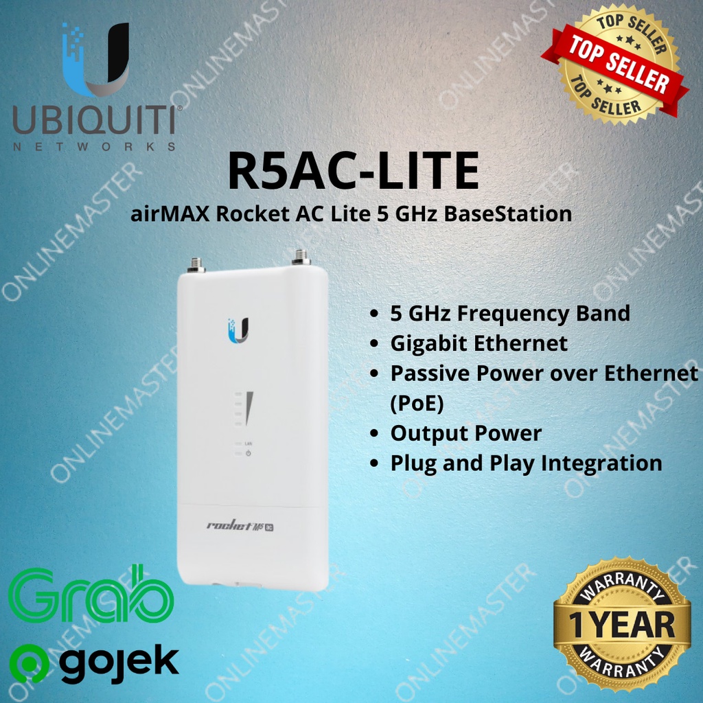 Jual R5AClite Ubnt Rocket m5 AC Lite | Shopee Indonesia