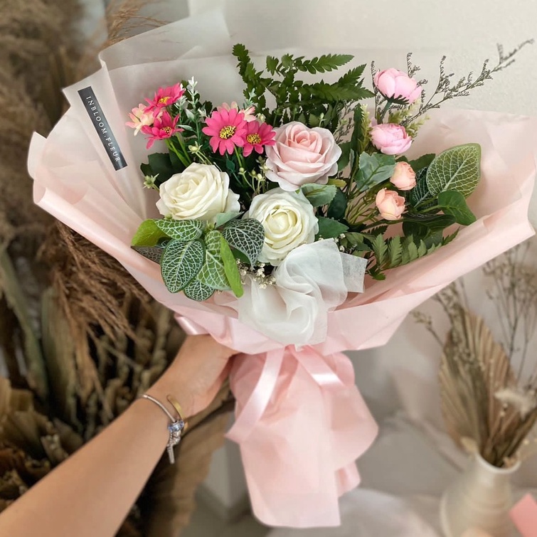 Jual INBLOOM FLORIST/ reeya artificial / buket bunga / bunga palsu ...