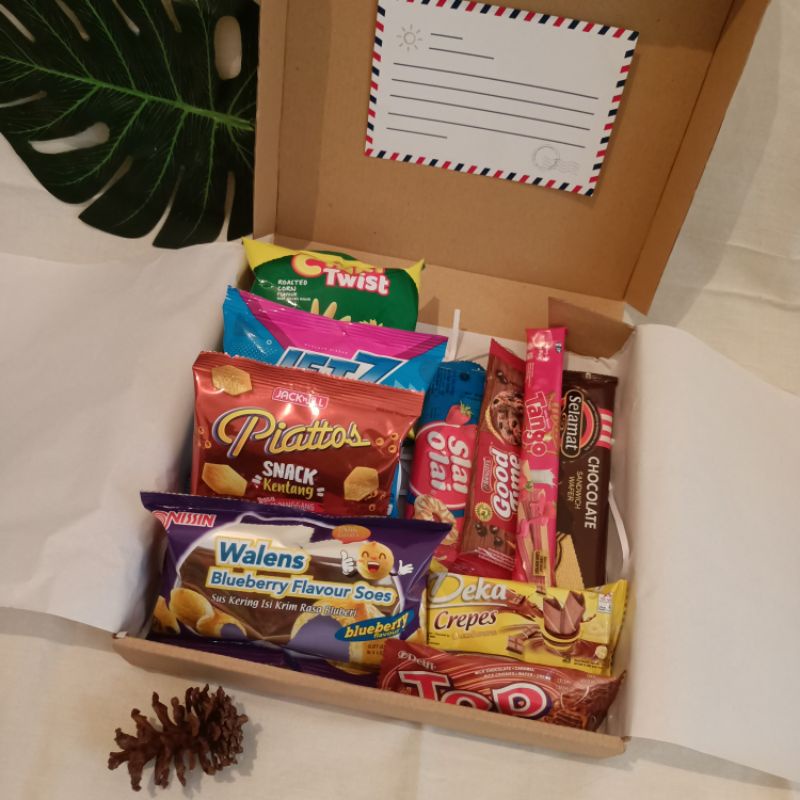 Jual SNACKBOX / GIFTBOX / HAMPERS SNACK / KADO ULANGTAHUN GRADUATION ...