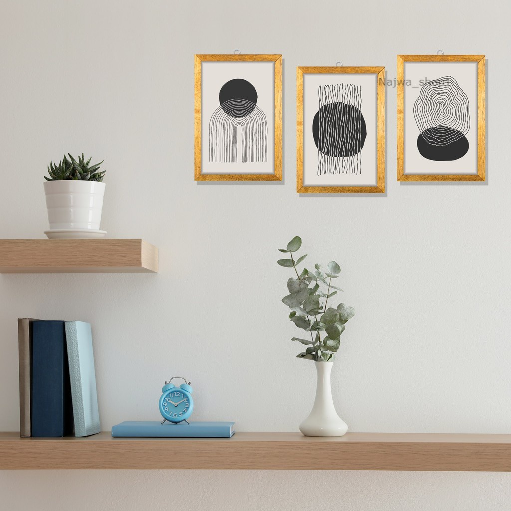 Jual Frame Kayu Hiasan dinding rumah aesthetic Style - AST | Shopee ...