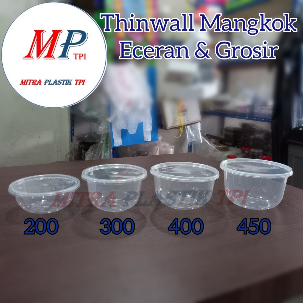 Jual Thinwall Mangkok / Thinwall Round / Thinwall Bulat | Shopee Indonesia