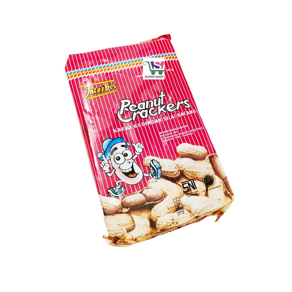 Jual Interbis Peanut Crackers Biskuit Selai Kacang 240 Gram | Shopee ...