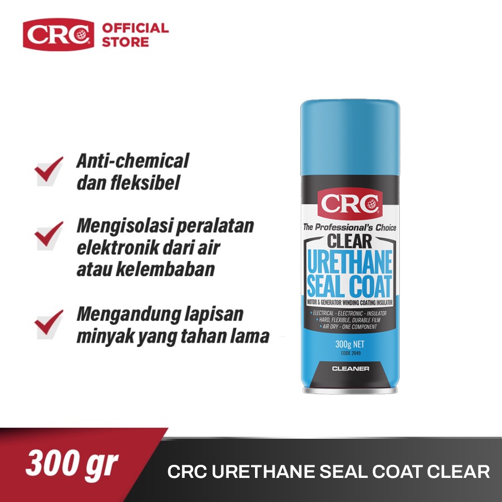 Jual CRC CLEAR URETHANE SEAL COAT 300G - 2049 | Shopee Indonesia