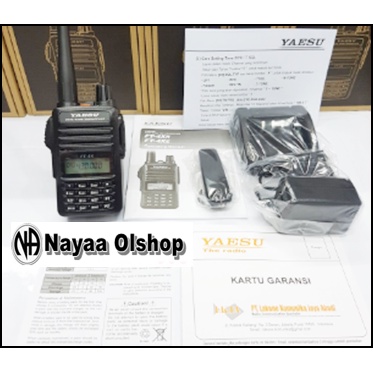 Jual JUAL HT Yaesu FT-4X DualBand Yaesu FT4X Yaesu FT 4X ORIGINAL RESMI | Shopee Indonesia
