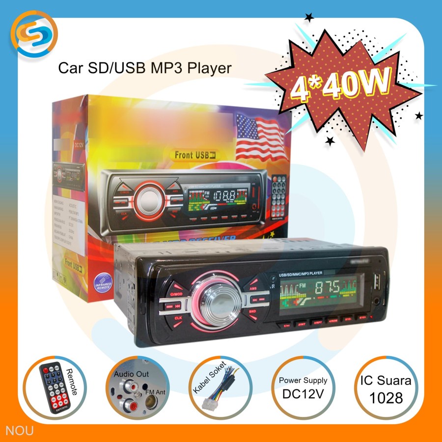 Jual Car audio usb sd mp3 radio - Tape audio mobil nou | Shopee Indonesia
