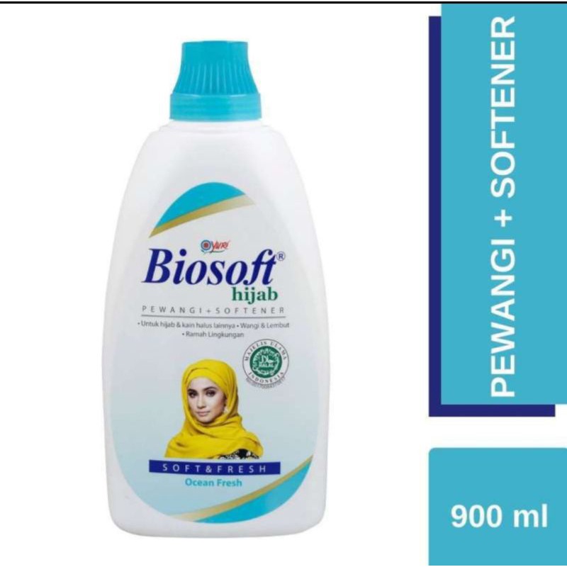 Jual Biosoft Hijab Pewangi + Softener 900ML | Shopee Indonesia