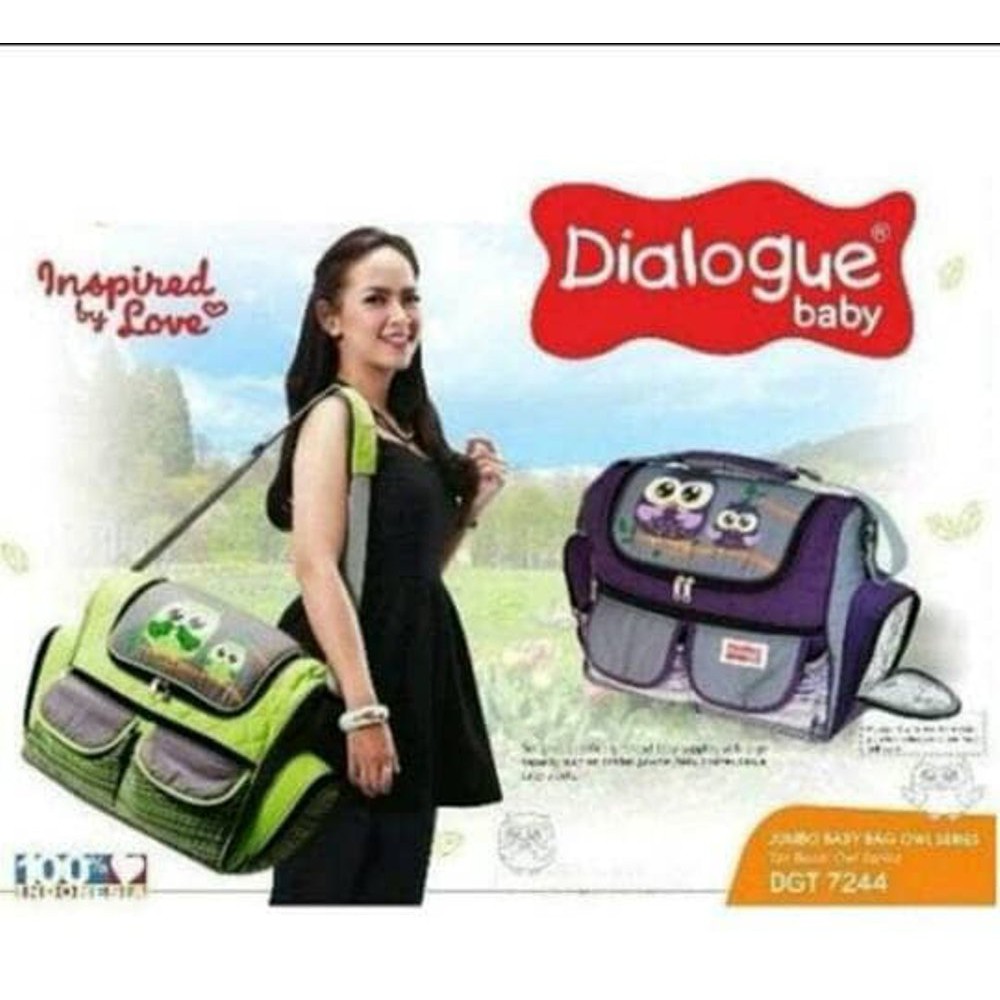 Jual Dijual Tas Besar Bayi Dialogue owl series dgt7244 Murah | Shopee ...