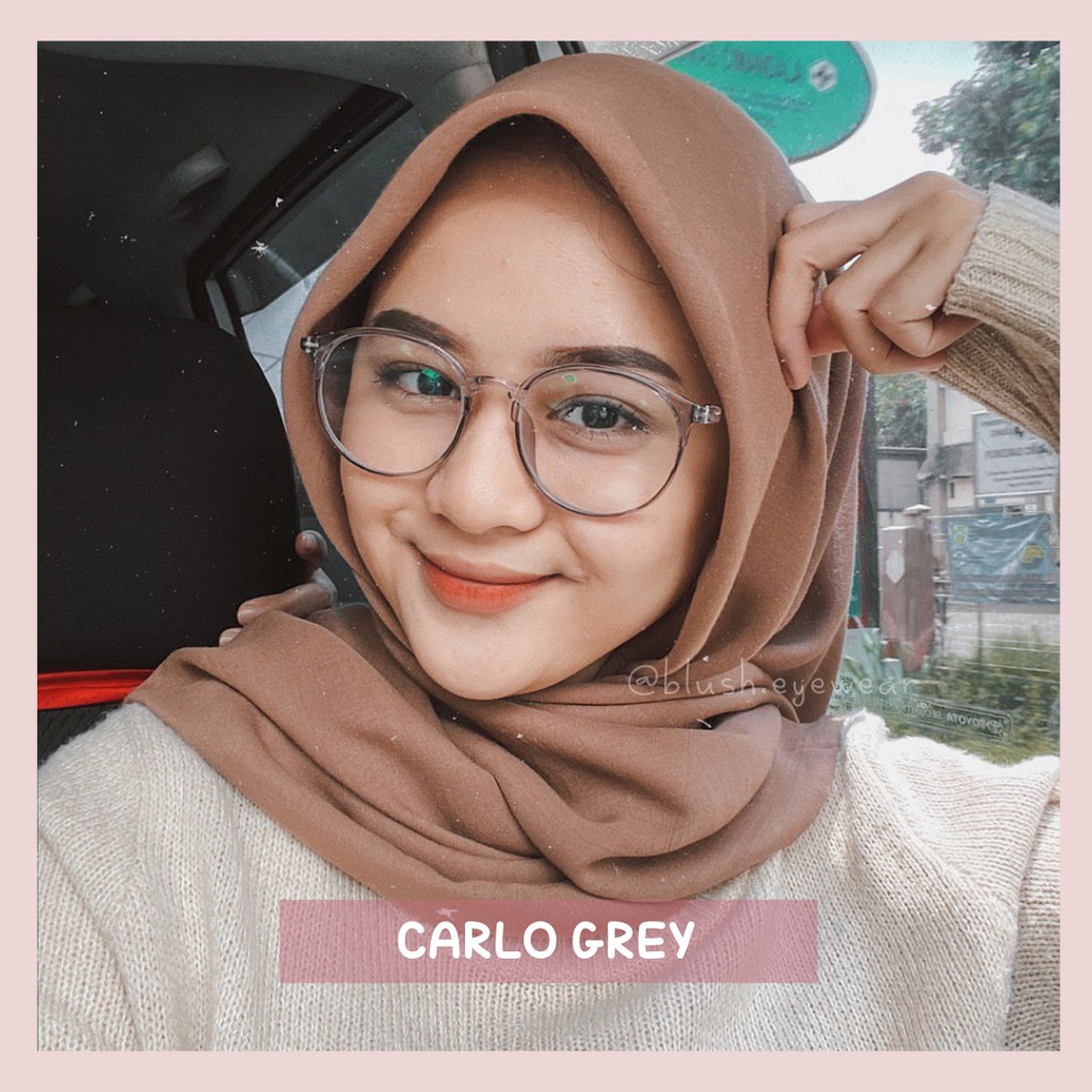 Jual BLUSH EYEWEAR Carlo grey | Shopee Indonesia