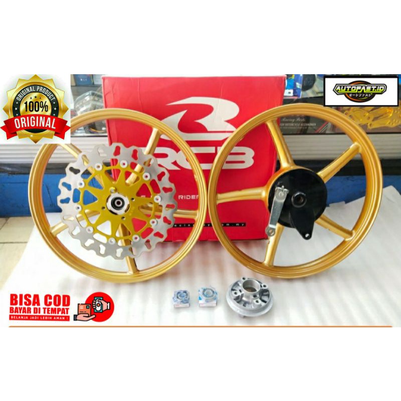 Jual VELG RCB PNP RX KING ORIGINAL RING 17 SET PIRINGAN CAKRAM COPY ...