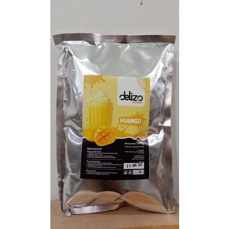 Jual Delizo Powder Mango 1kg | Shopee Indonesia