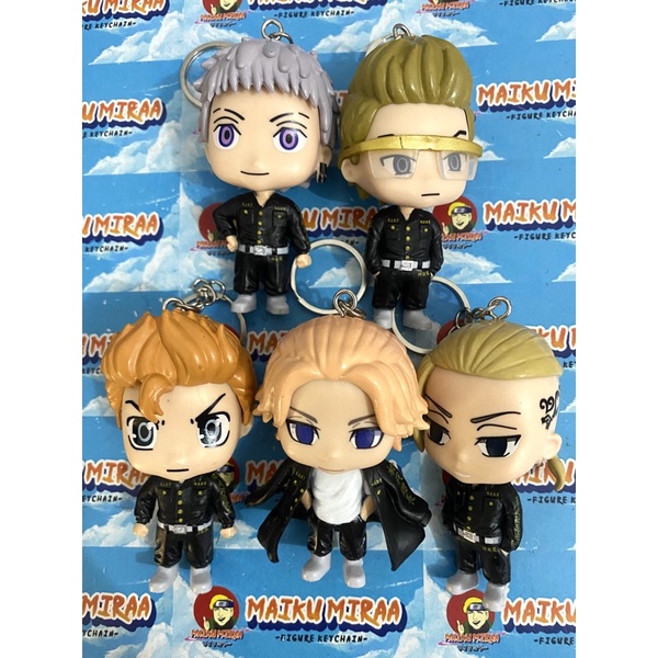 Jual Figure Keychain / Gantungan Kunci Tokyo Revenger Toman Mikey Draken takemichi mitsuya ...
