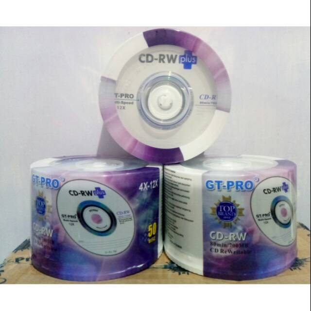 Jual CD RW GTPRO Plus Kaset CD Kosong | Shopee Indonesia