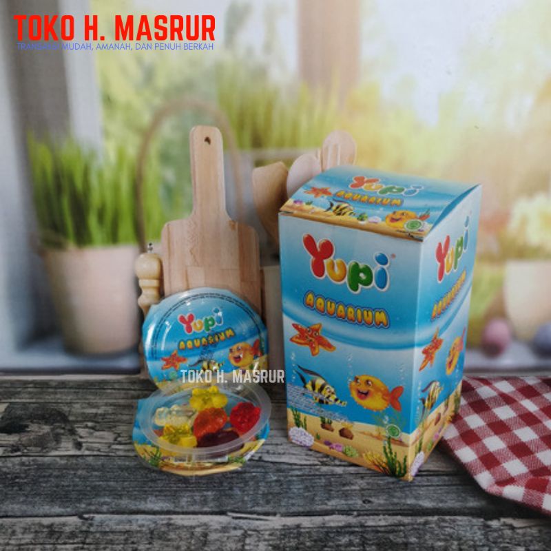 Jual Permen Yupi Aquarium | Sweet Heart | Gummi Pizza | Fruit Cocktails ...