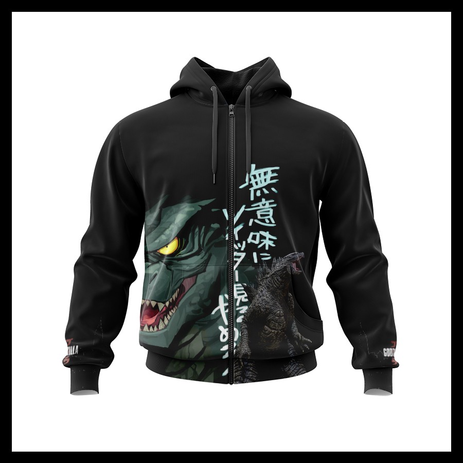 Jual Jaket Sweater Hoodie Pria Godzilla Japan King Of Monster Custom ...