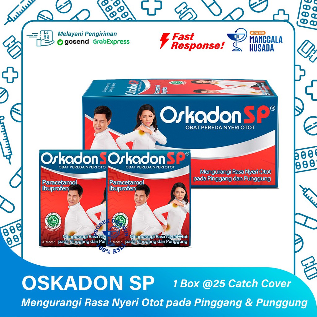 Jual OSKADON SP 1 BOX @ 25 CATCH COVER / STRIP | Shopee Indonesia