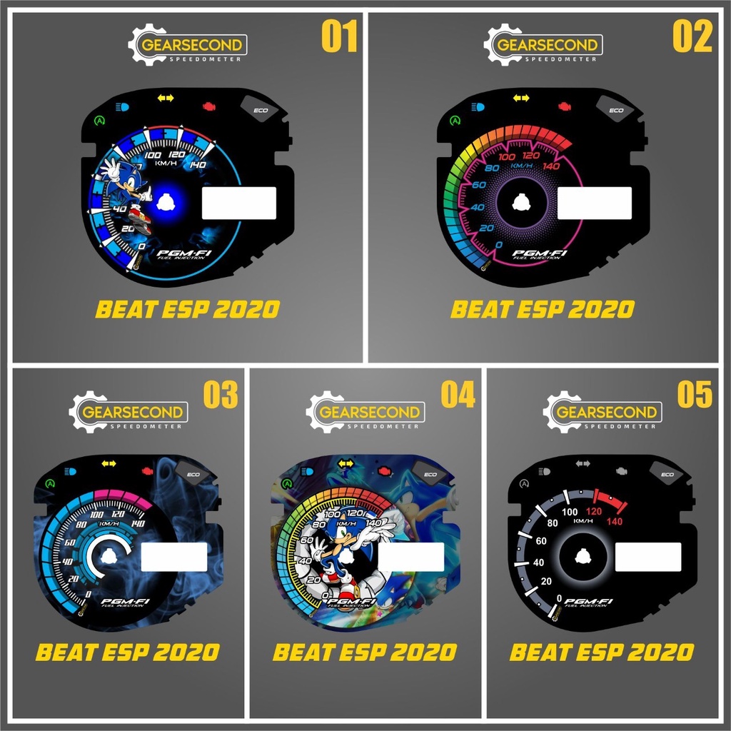 Jual PANEL SPEEDOMETER CUSTOM BEAT ESP 2020 - GEARSECOND BANDUNG ...