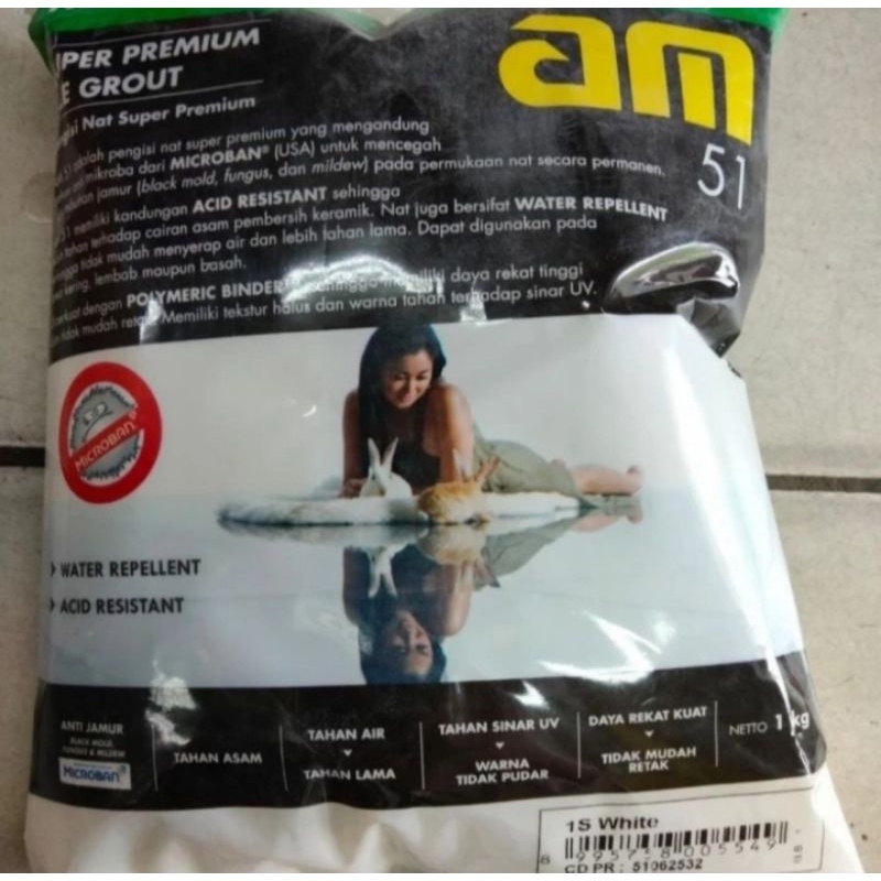 Jual Semen Nat Keramik Am 51 | Shopee Indonesia