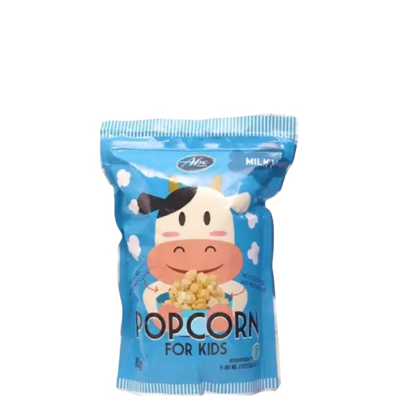 Jual Abe Food Popcorn for Kids Milky 80 gr | Shopee Indonesia
