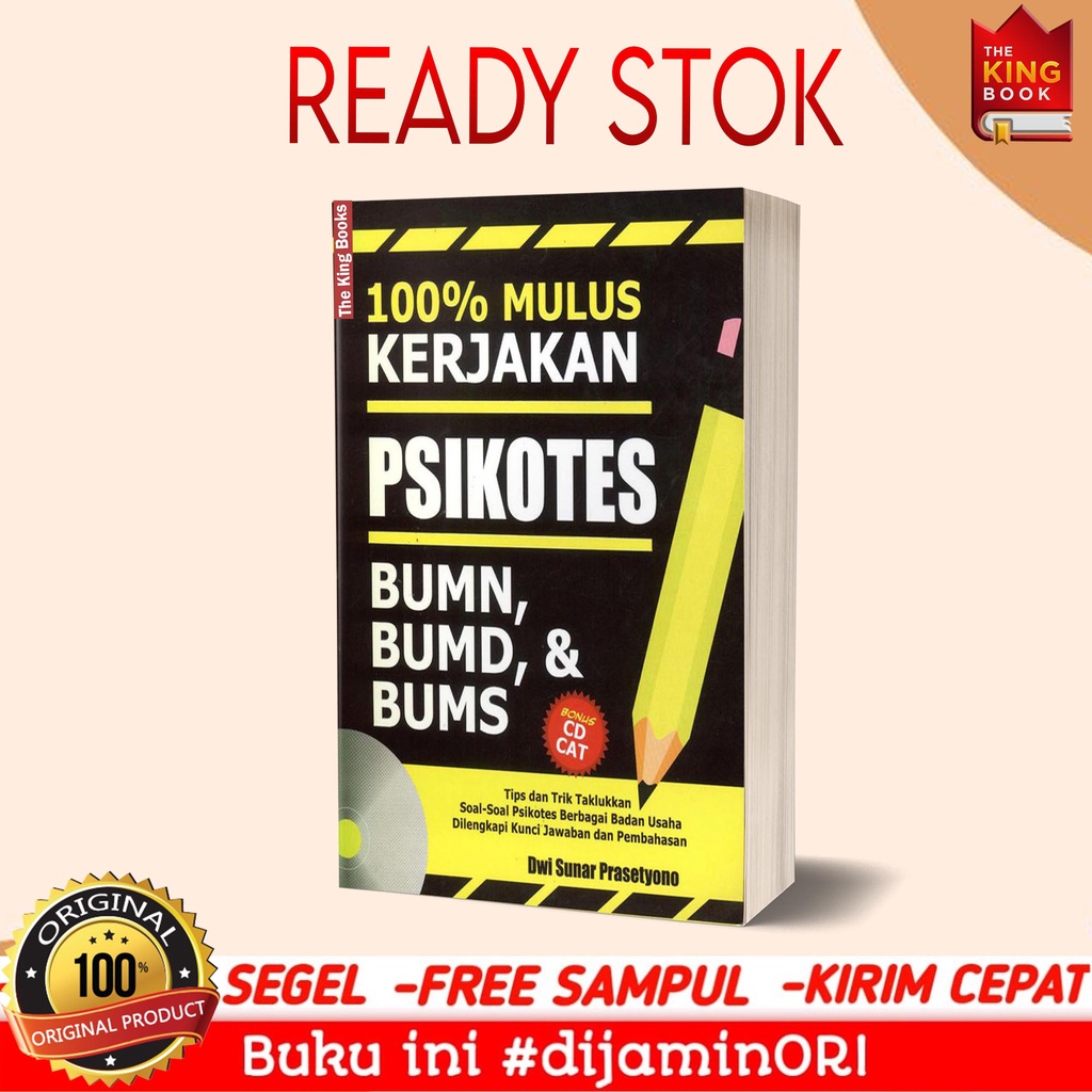 Jual Buku 100% Mulus Kerjakan Psikotes BUMN, BUMD, & BUMS | Shopee ...
