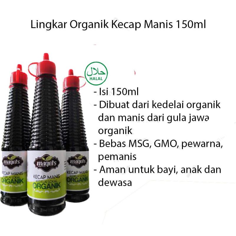 Jual kecap magels organik untuk mpasi bayi agar lahap makan | Shopee ...