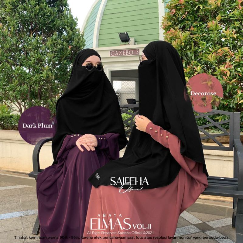 Jual ABAYA elmas set FK by saleeha | Shopee Indonesia