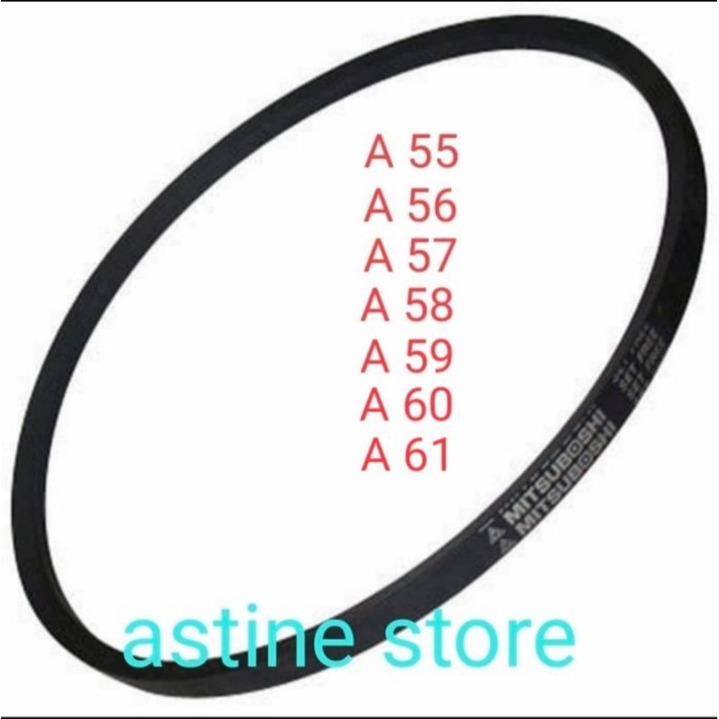 Jual Fan belt V belt Van belt-Tali kipas-V-belt-A55/A56/A57/A58/A59/A60 ...