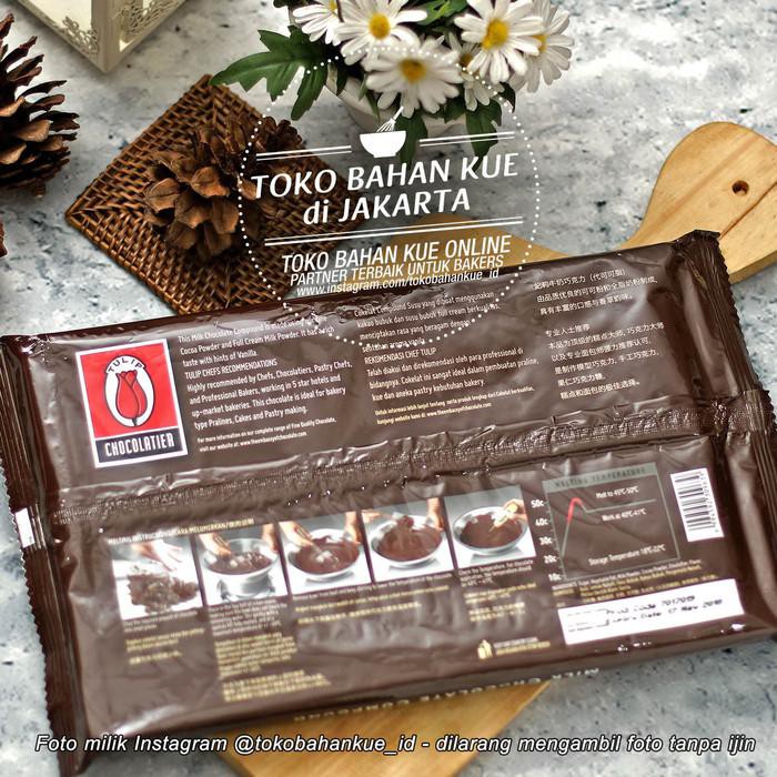 Jual Coklat Tulip Batang Milk Chocolate Compound Cokelat Tulip Cocoa 1