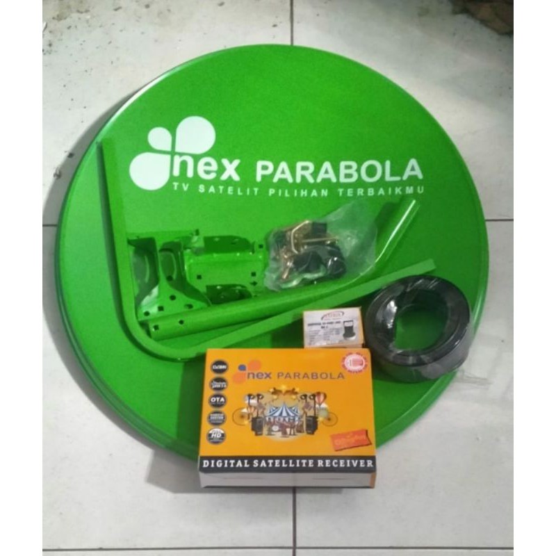Jual Nex parabola 60cm paket lengkap + resiver nex parabola | Shopee ...