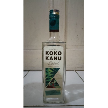 Jual Jual Botol Bekas Koko Kanu - Jamaican Coconut Flavoured Rum ...