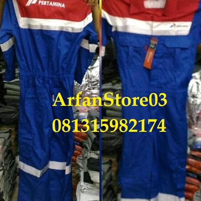 Jual wearpack pertamina original atau coverall nomex dupont original ...