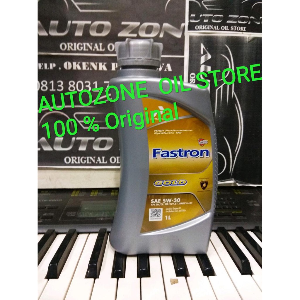 Jual Big Promo Fastron Gold Sae 5W-30 Liter | Shopee Indonesia