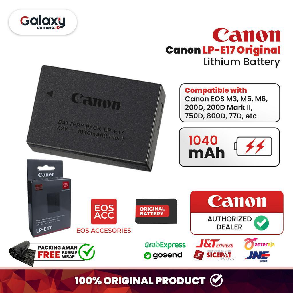 Jual Baterai Canon Lp-E17 Original Battery LP E 17 Batre Ori | Shopee Indonesia