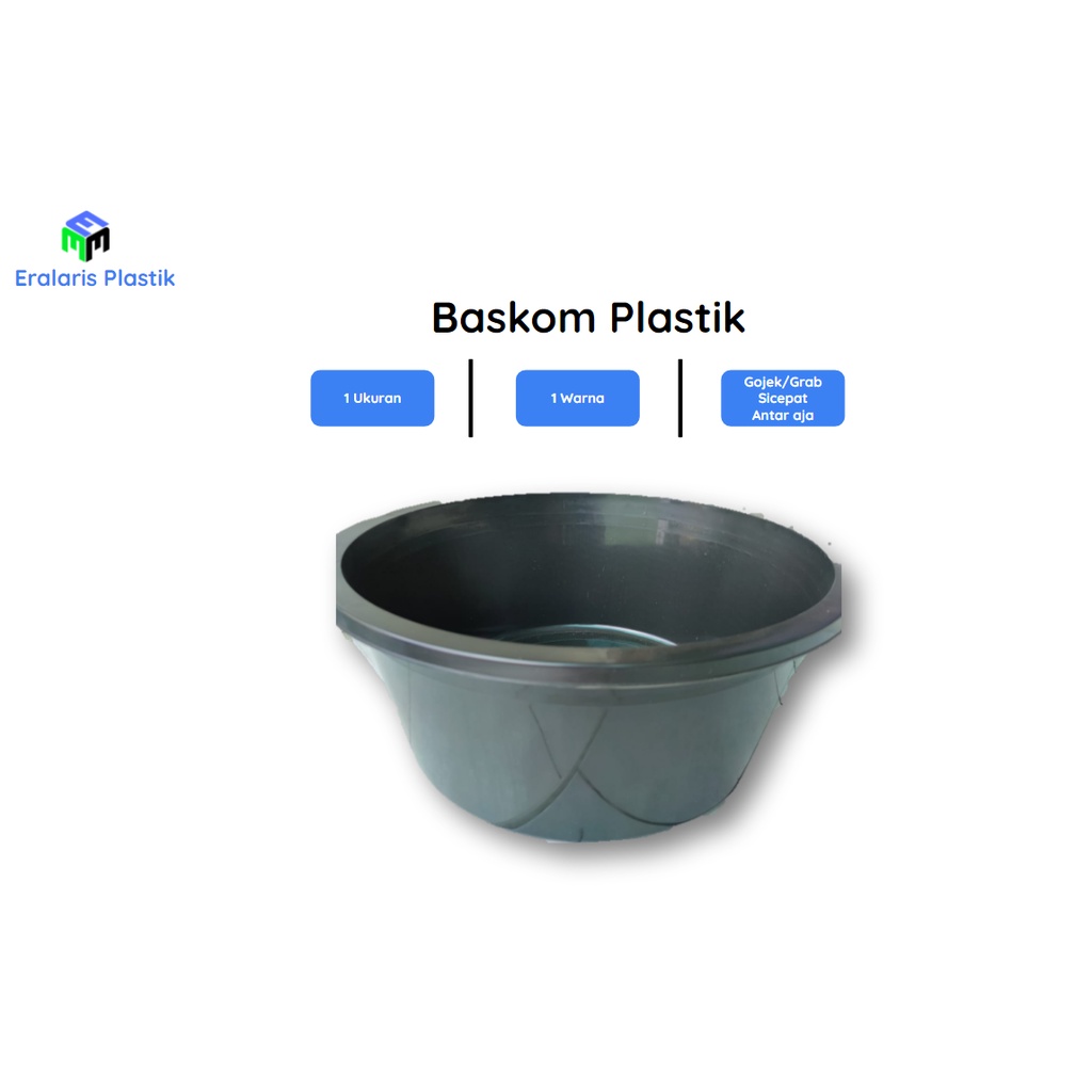 Jual BASKOM PLASTIK BESAR DIAMETER 55 CM (ELP) | Shopee Indonesia