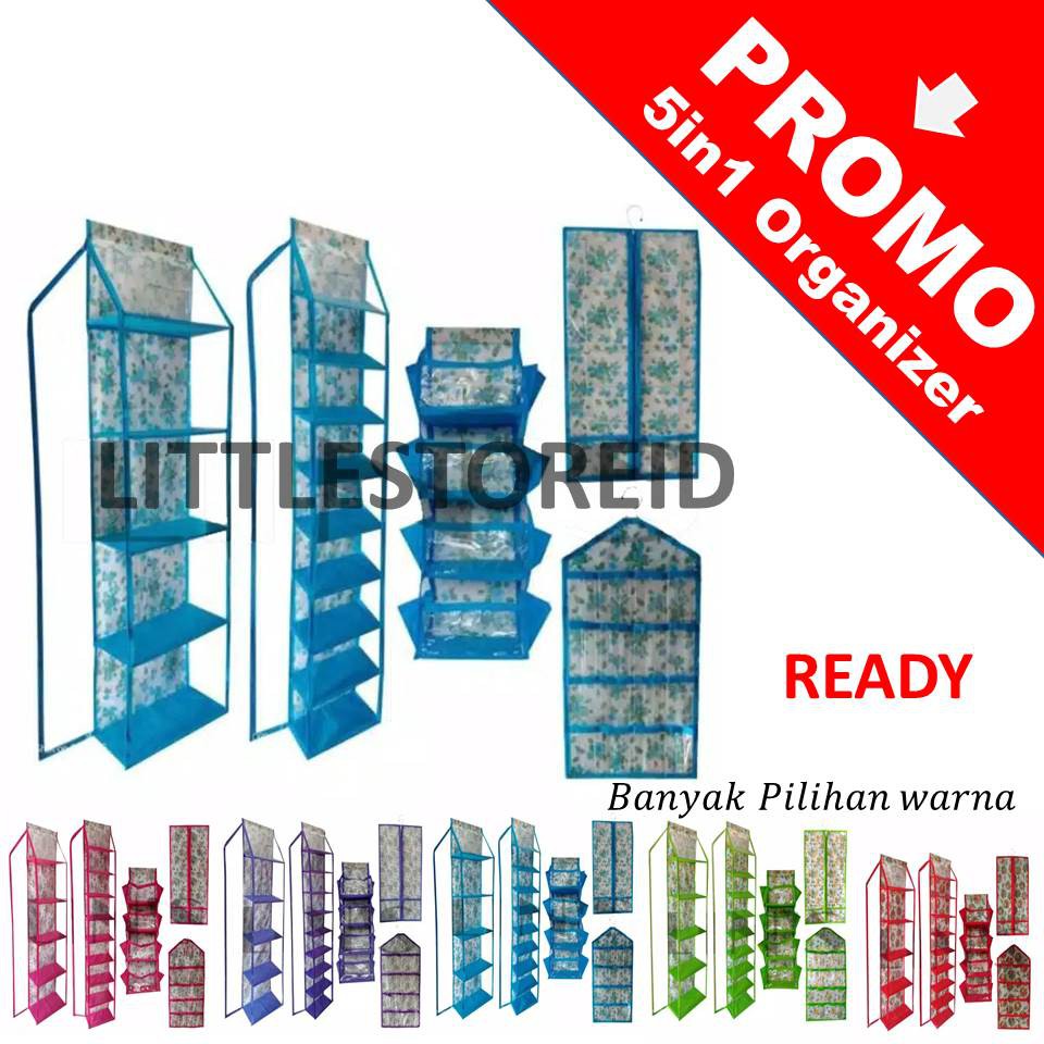 Jual RAK GANTUNG RAK 5IN1 MOTIF BIRU SERASI HBO HSO HJO RAK UNDERWARE ...