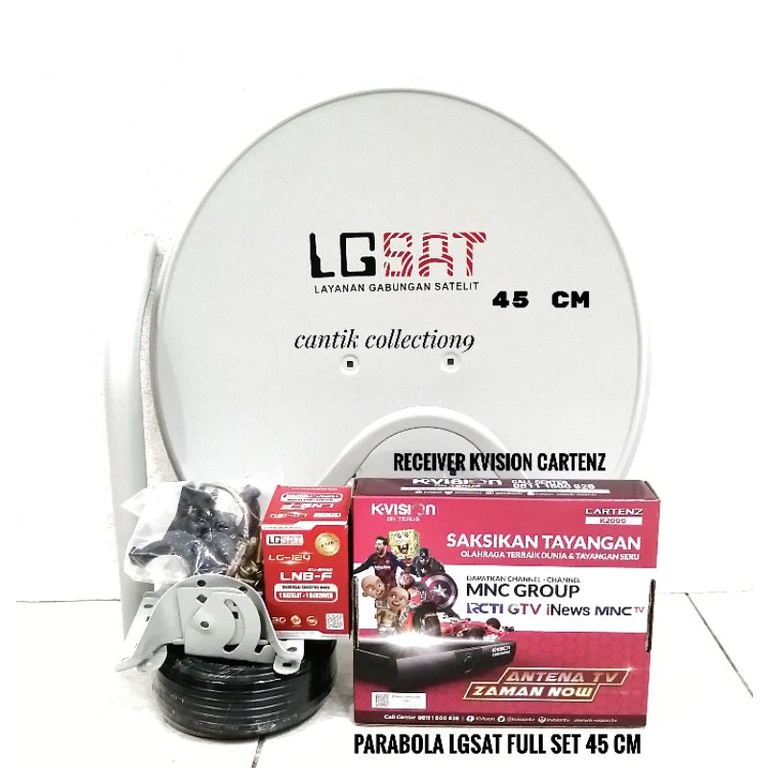 Jual Parabola Mini 45 cm FULL SET Lengkap - Parabola Mini Odu Lgsat 45 ...