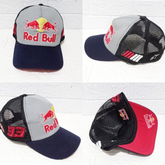 Jual TOPI MOTOGP RED BULL | TOPI MARC MARQUEZ 93 | Shopee Indonesia