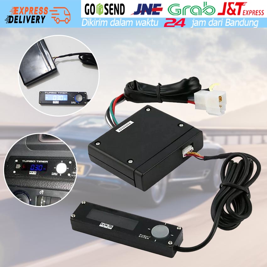Jual Turbo Timer Mobil Merk HKS Type 0 Universal Digital LED Display ...