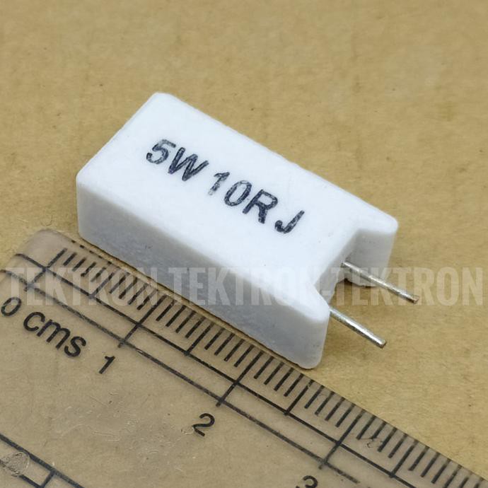 Jual Resistor 10ohm 5Watt Radial Crossover Tweeter tektron22 Ayo Beli ...