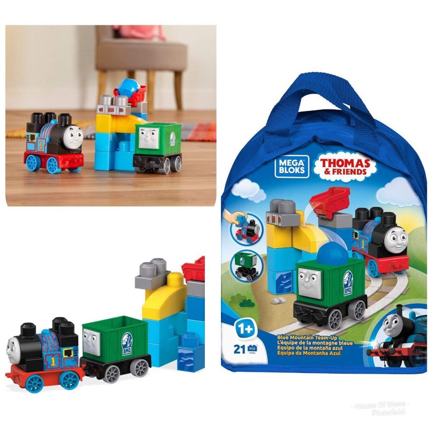 Jual FISHER PRICE MEGA BLOKS THOMAS & FRIENDS BLUE MOUNTAIN - ORIGINAL ...