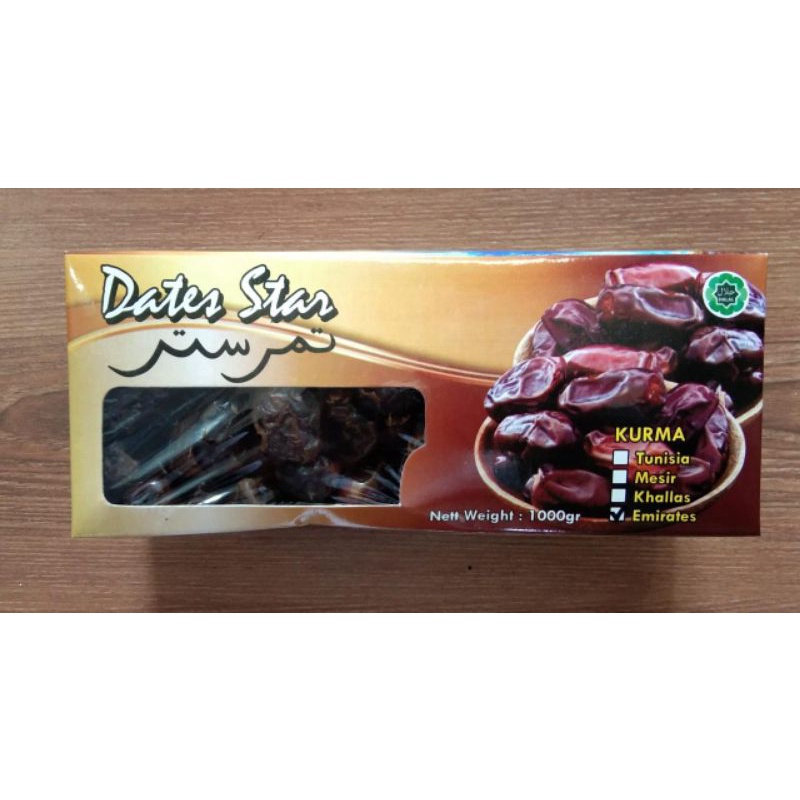 Jual Emirates Gold Dates- FRESH KURMA MESIR AL SAAD 1KG | Shopee Indonesia