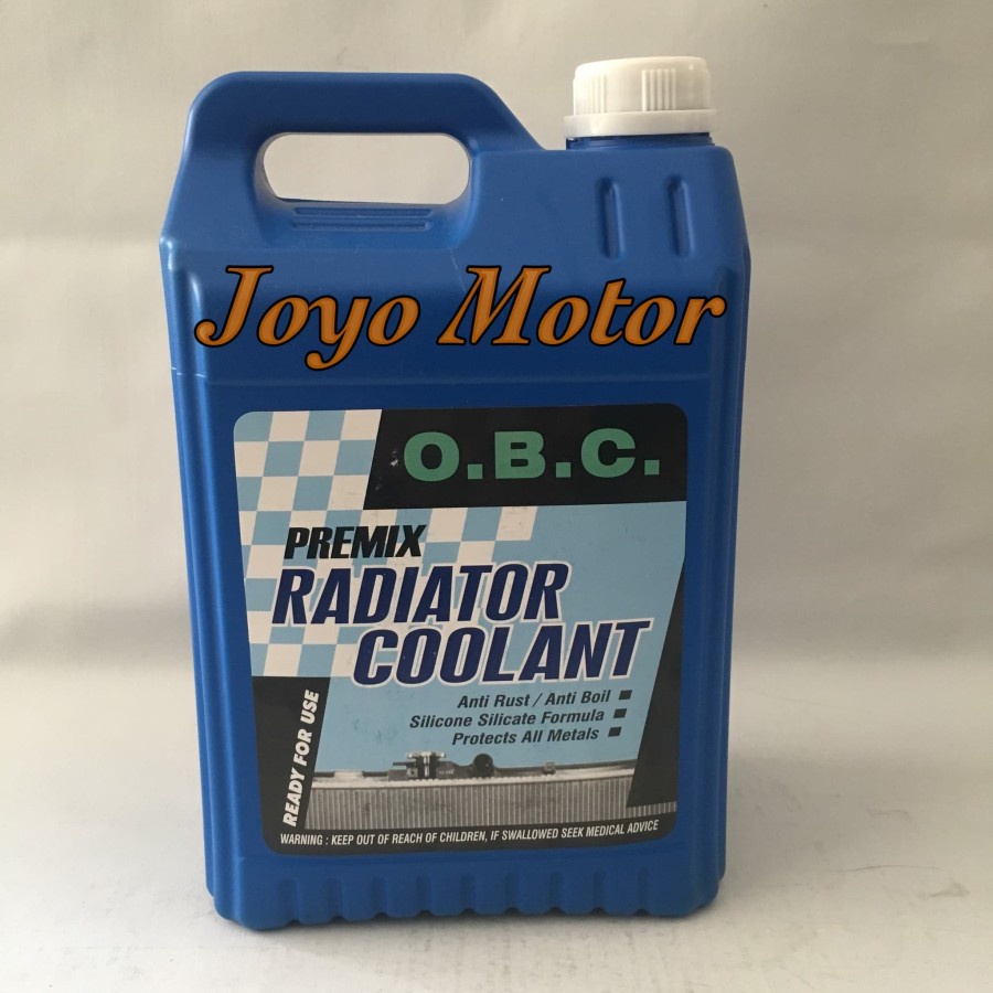 Jual Air Radiator Coolant OBC Warna Hijau 5 Liter | Shopee Indonesia