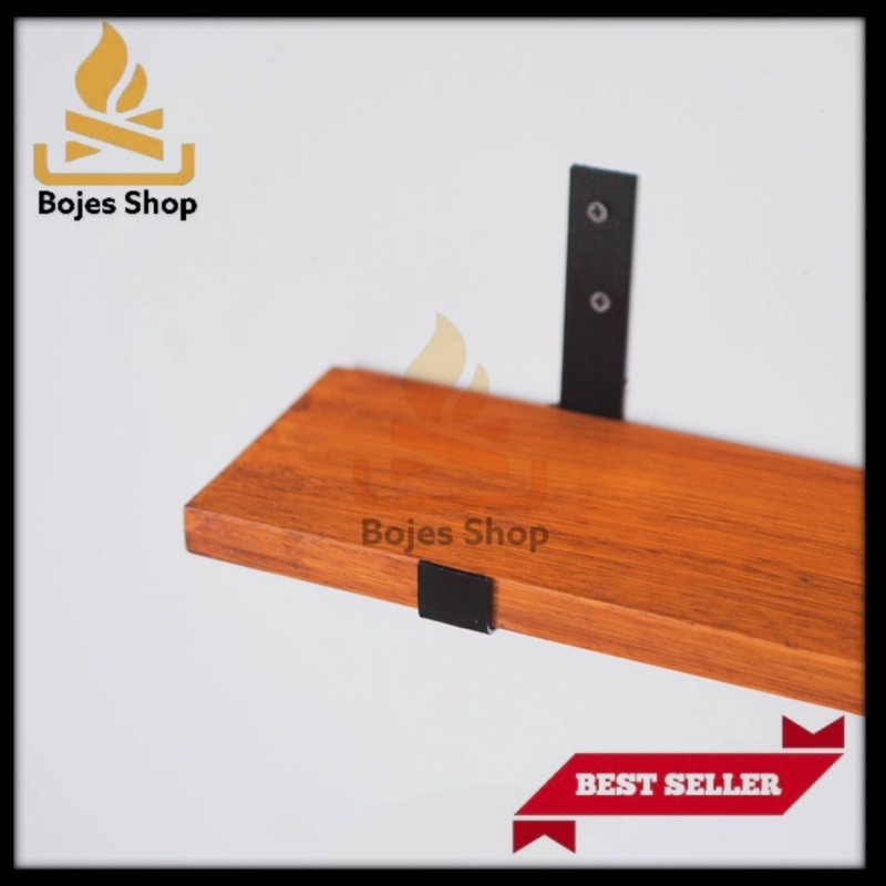 Jual bracket besi pangkon rak dinding ambalan gantung besi siku ...