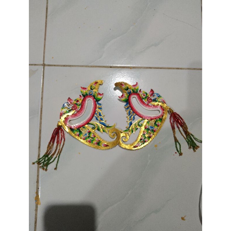 Jual asesoris tari hiyasan telinga sumping semi alusan | Shopee Indonesia