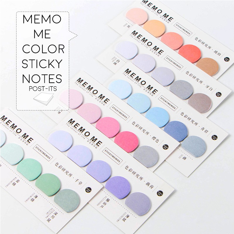 Jual Memo Me Color Sticky Notes Post-its / Penanda Dokumen Dan Memo ...