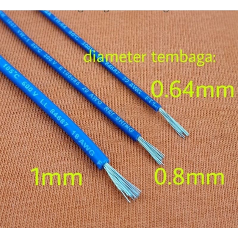 Jual kabel awg 20 jual eceran(1 meter) | Shopee Indonesia