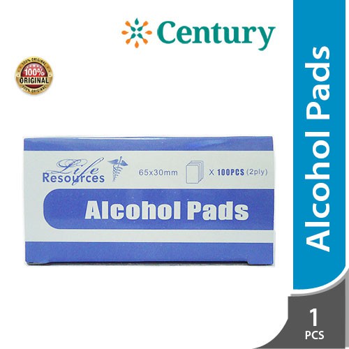 Jual Liferesources Alcohol Pads 1 Sachet / alkohol swab / antiseptik 1 ...