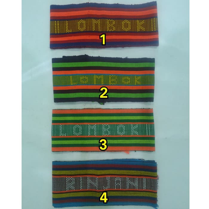 Jual Unik Syal Ikat Kepala Etnik Kain Tenun Rajut Suku Sasak Lombok ...