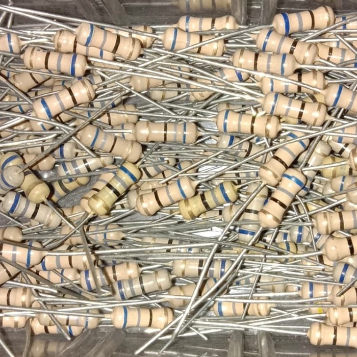 Jual Resistor 68 ohm 68R 0.2watt 1/2w toleransi 5% MNDE78 (10pcs ...