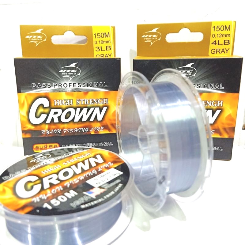 Jual Senar Pancing UTC Crown sangat Kuat 150m material from japan ...