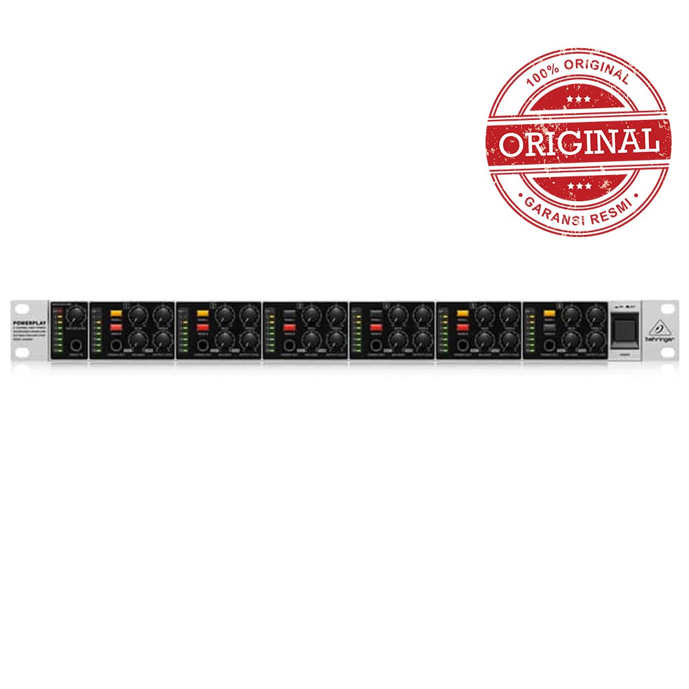 Jual Behringer Powerplay HA 6000 HA6000 HA-6000 6-Channel Headphone ...